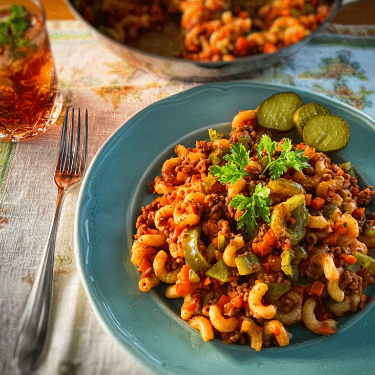 One-Pan Sloppy Joes Skillet Dinner – The Best 35-Minute Meal
