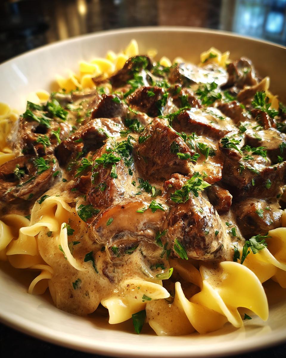 Old Fashioned Beef Stroganoff: 1 Comforting Classic